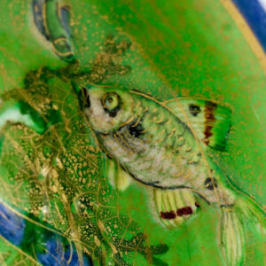 - Geëmailleerde kom met meermin - Passage Arts (EN)